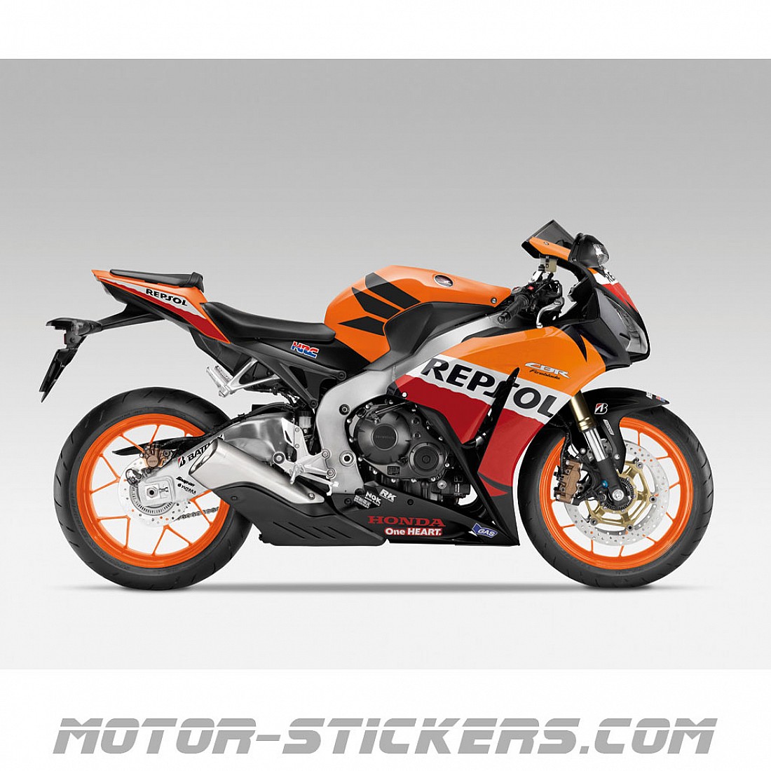 Honda CBR 1000RR Fireblade Repsol 2013 decals