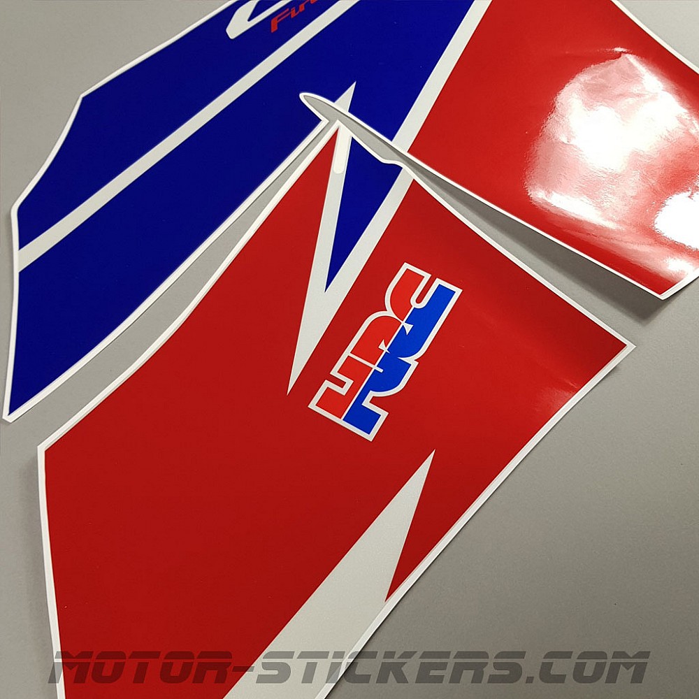 Honda CBR 1000RR Fireblade HRC Tricolor 2014 pegatinas