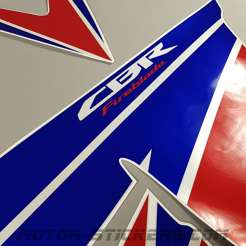 Honda CBR 1000RR Fireblade HRC Tricolor 2014 pegatinas
