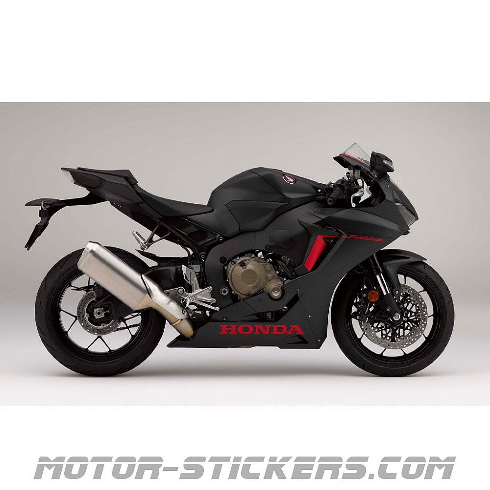 Honda CBR 1000RR Fireblade 2018 decals