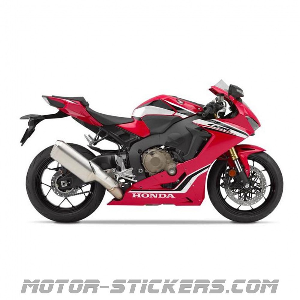 Honda CBR 1000RR Fireblade 2019 decals