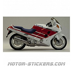 Honda CBR 1000F 1989 decals
