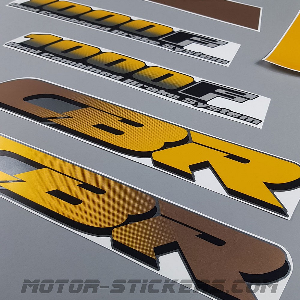 Honda CBR 1000F 1995 stickers