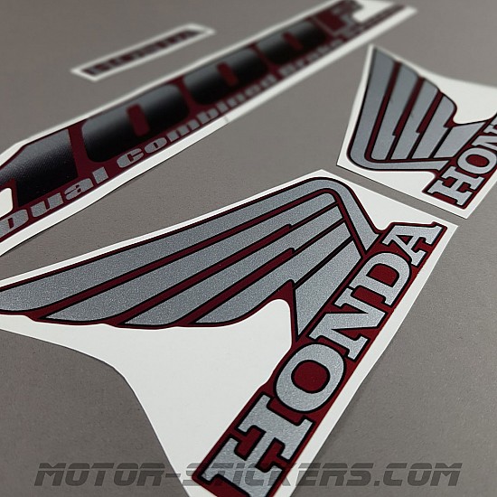 Honda CBR 1000F 1997 decals