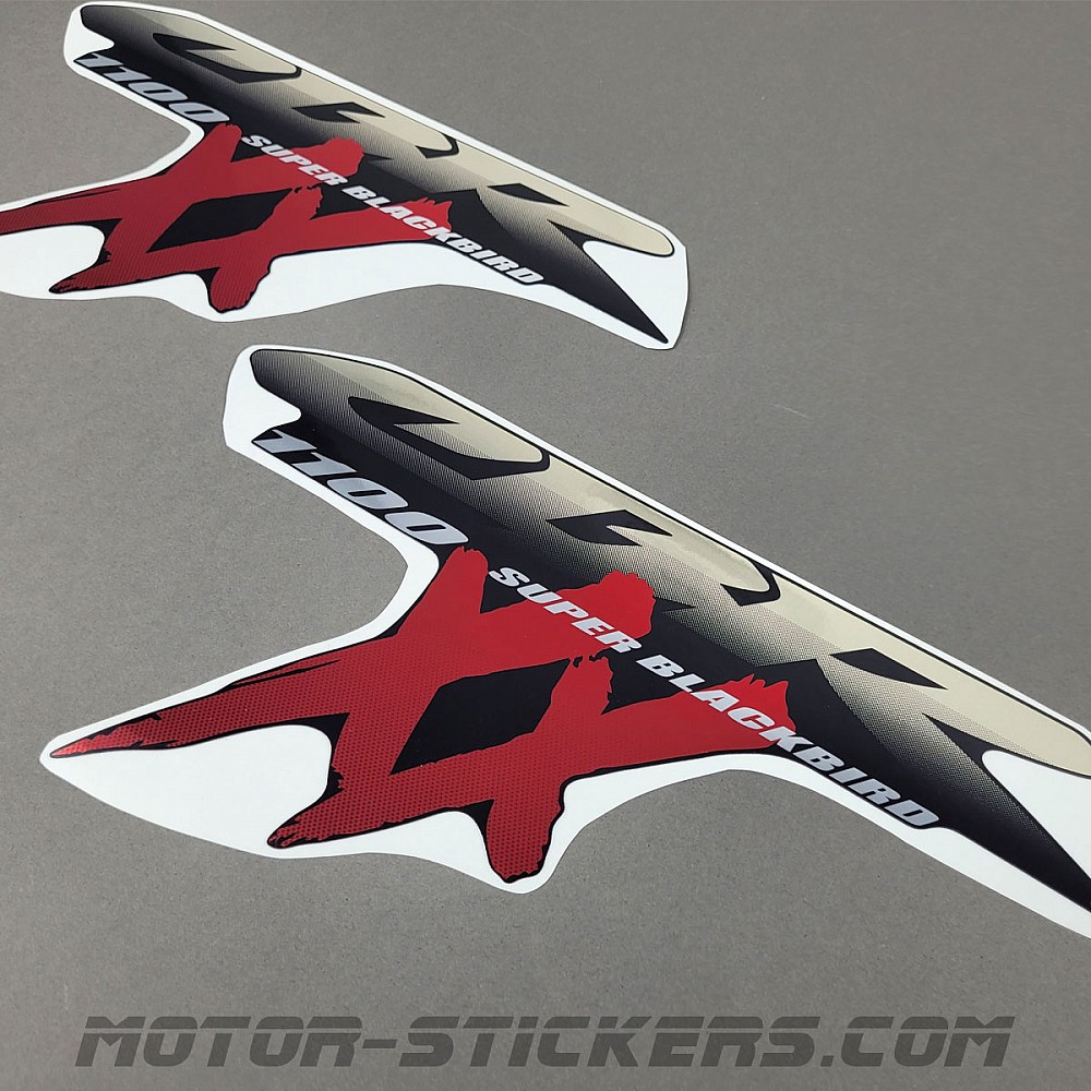 Honda CBR 1100XX Blackbird 2000 decals