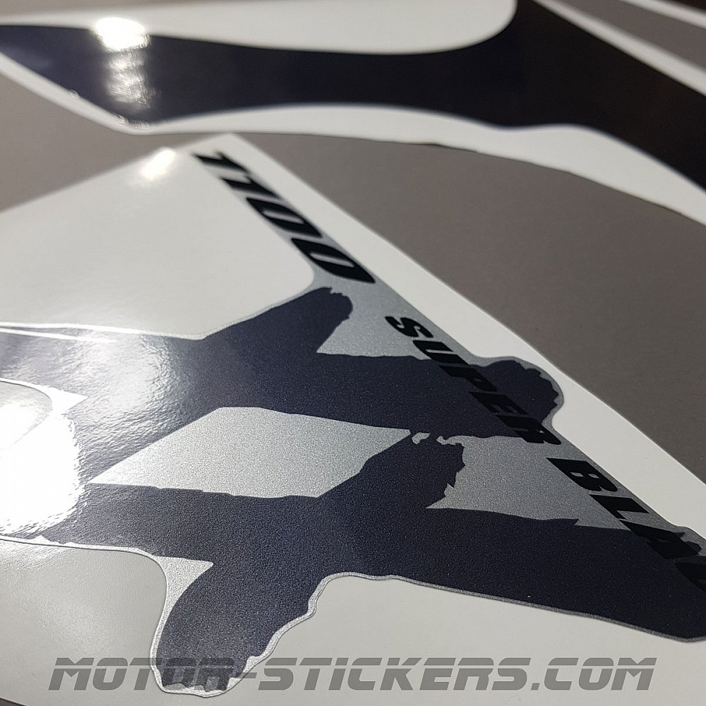 Honda CBR 1100XX Blackbird 2006-2007 decals
