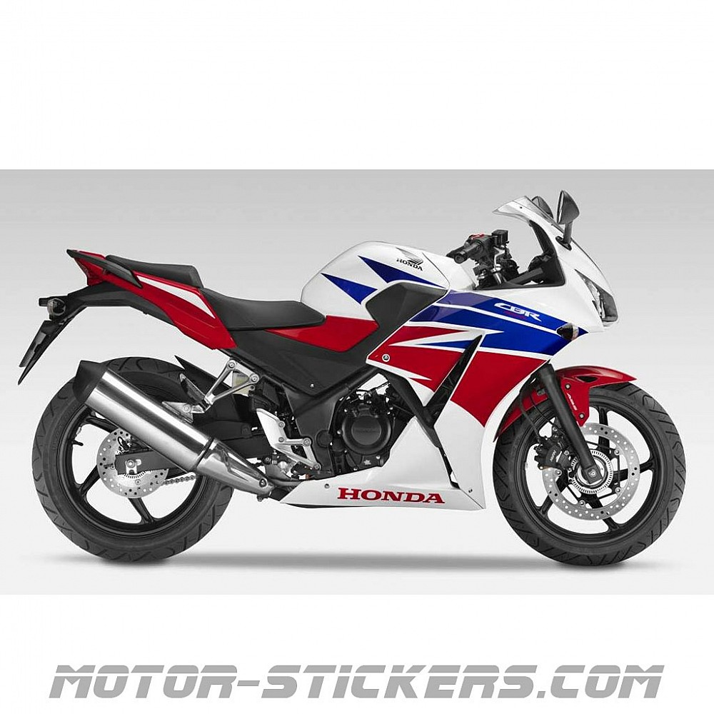 Honda CBR 300R 2015 decals
