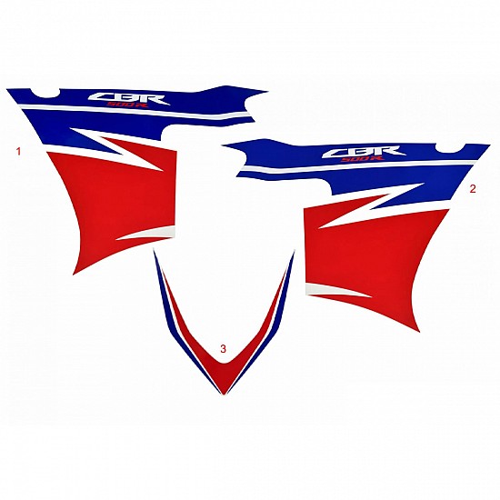 Honda CBR 500R 2015 decals