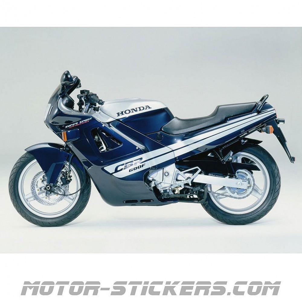 Honda CBR 600F 1987 decals
