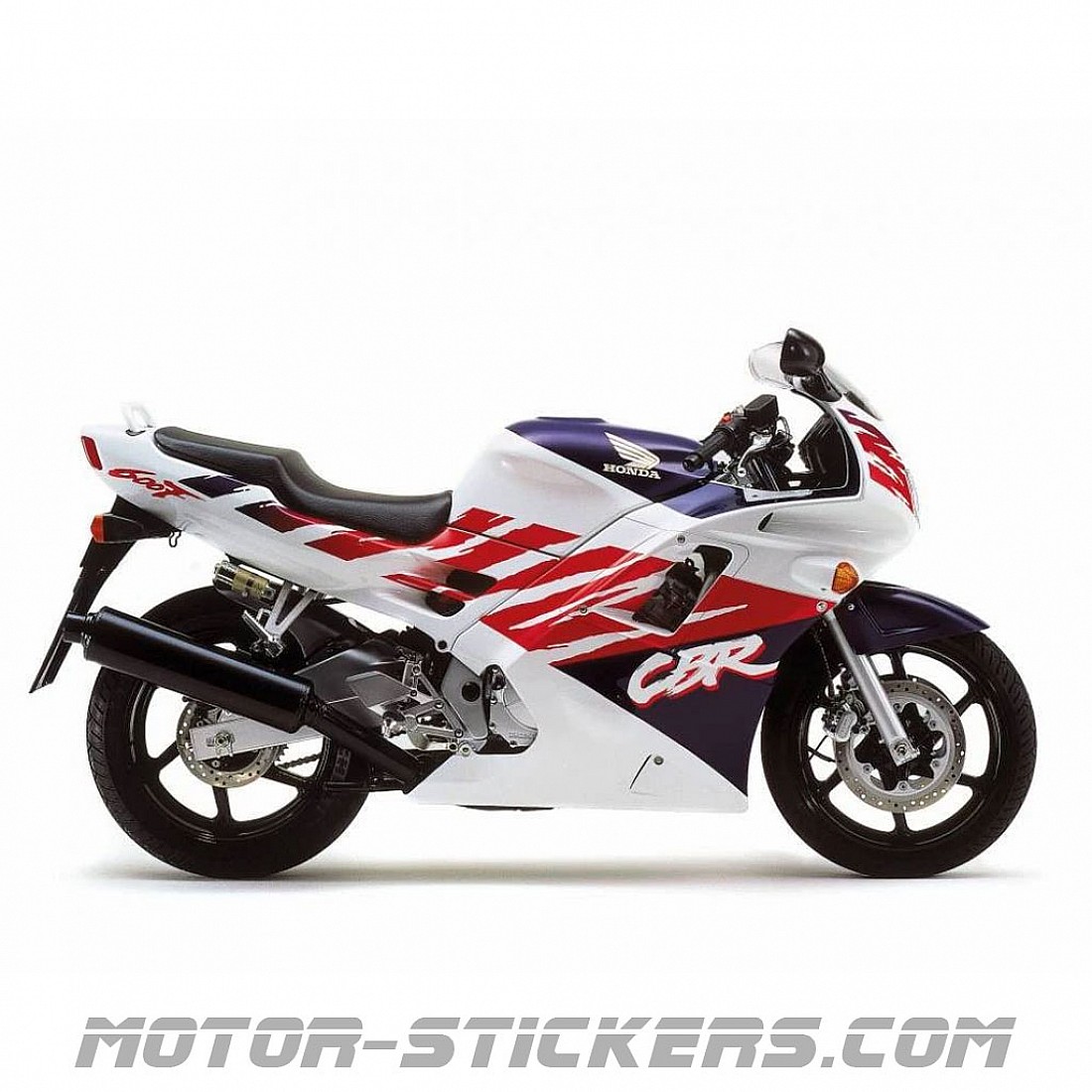 Honda CBR 600F 1993 decals