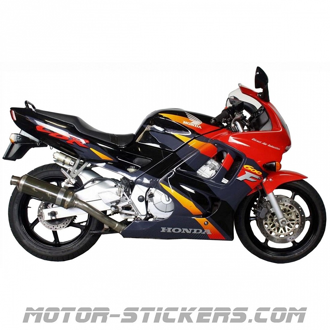 Honda CBR 600F 1995 decals
