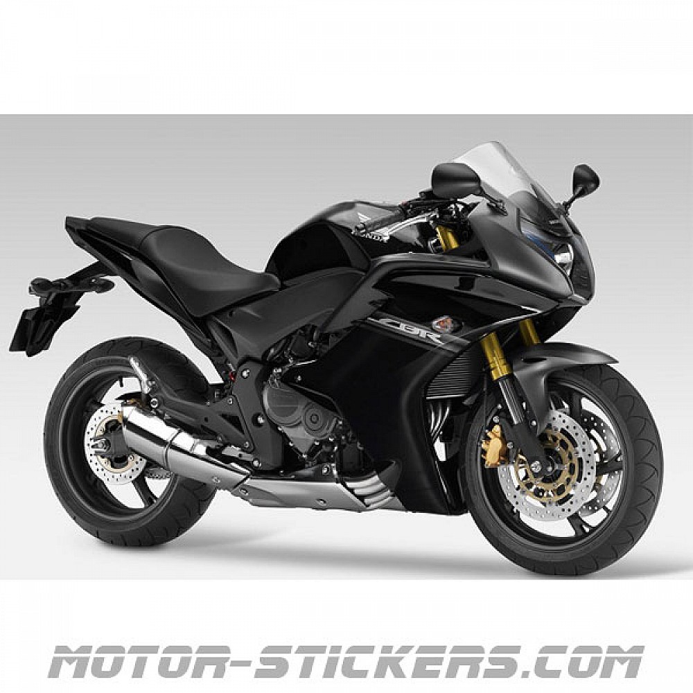 Honda CBR 600F 11-2012 decals