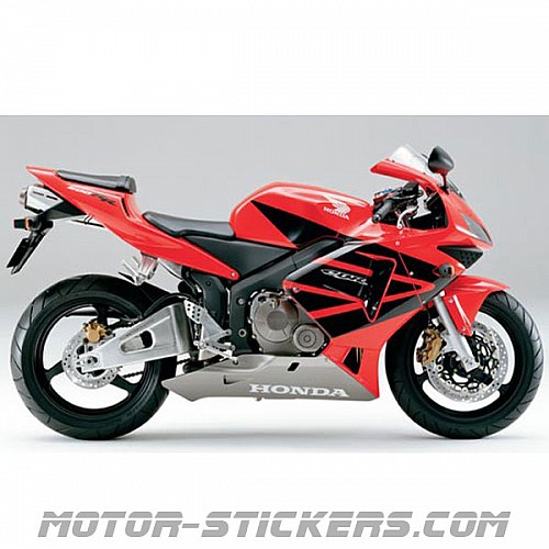 Honda CBR 600RR decals