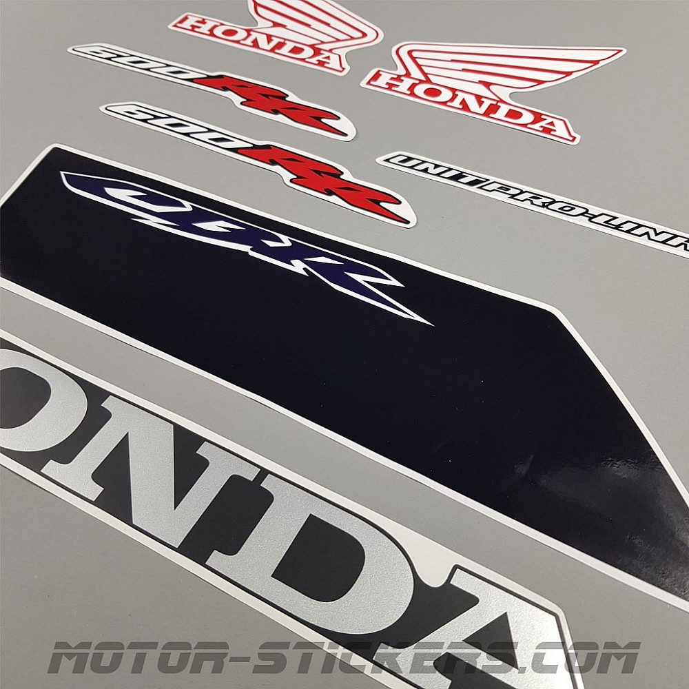 Honda CBR 600RR 2004 decals