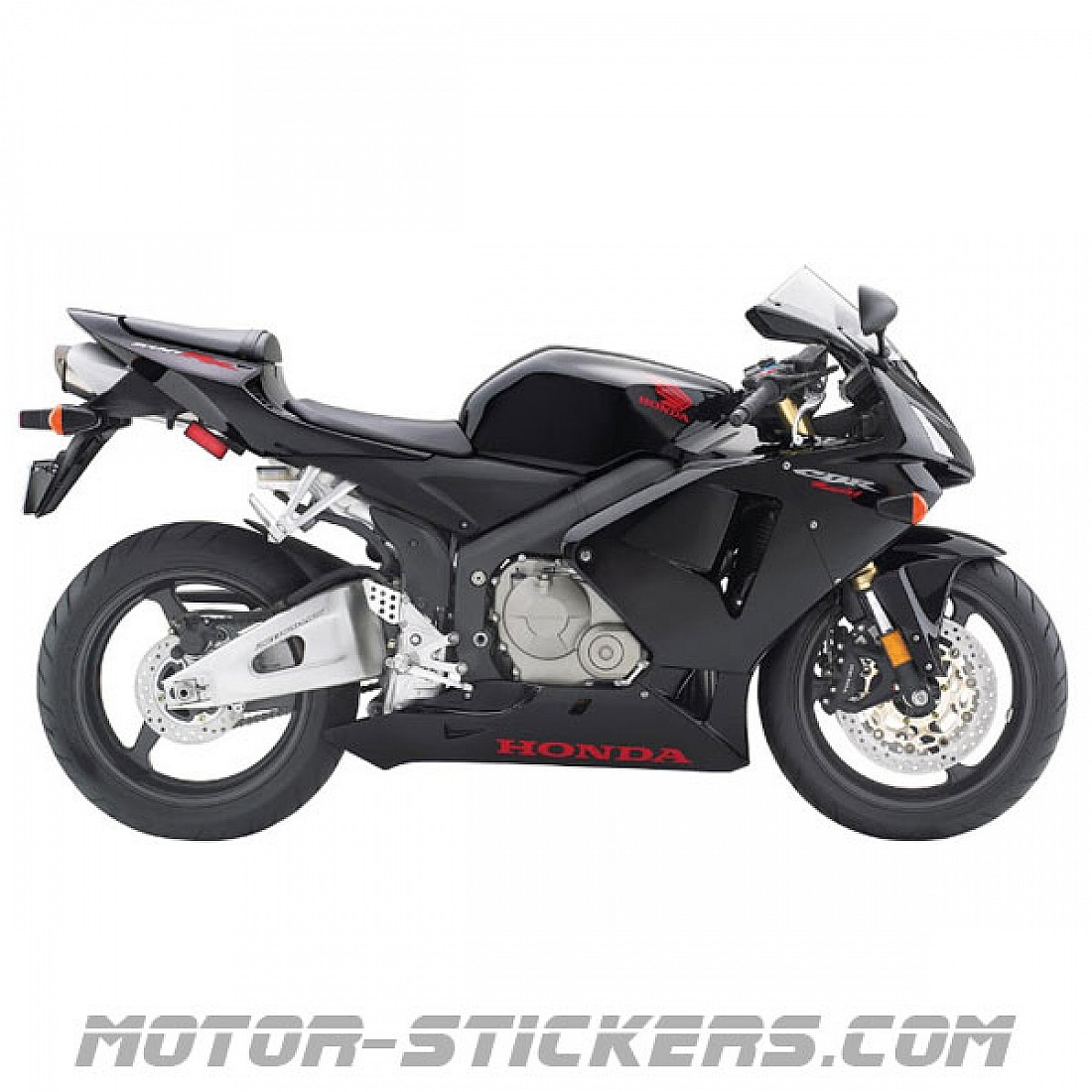 Honda CBR 600RR 2006 decals