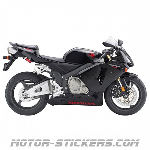Honda CBR 600RR decals