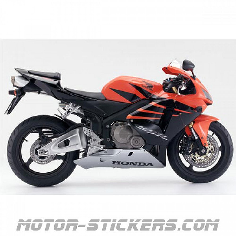 Honda CBR 600RR 2006 decals