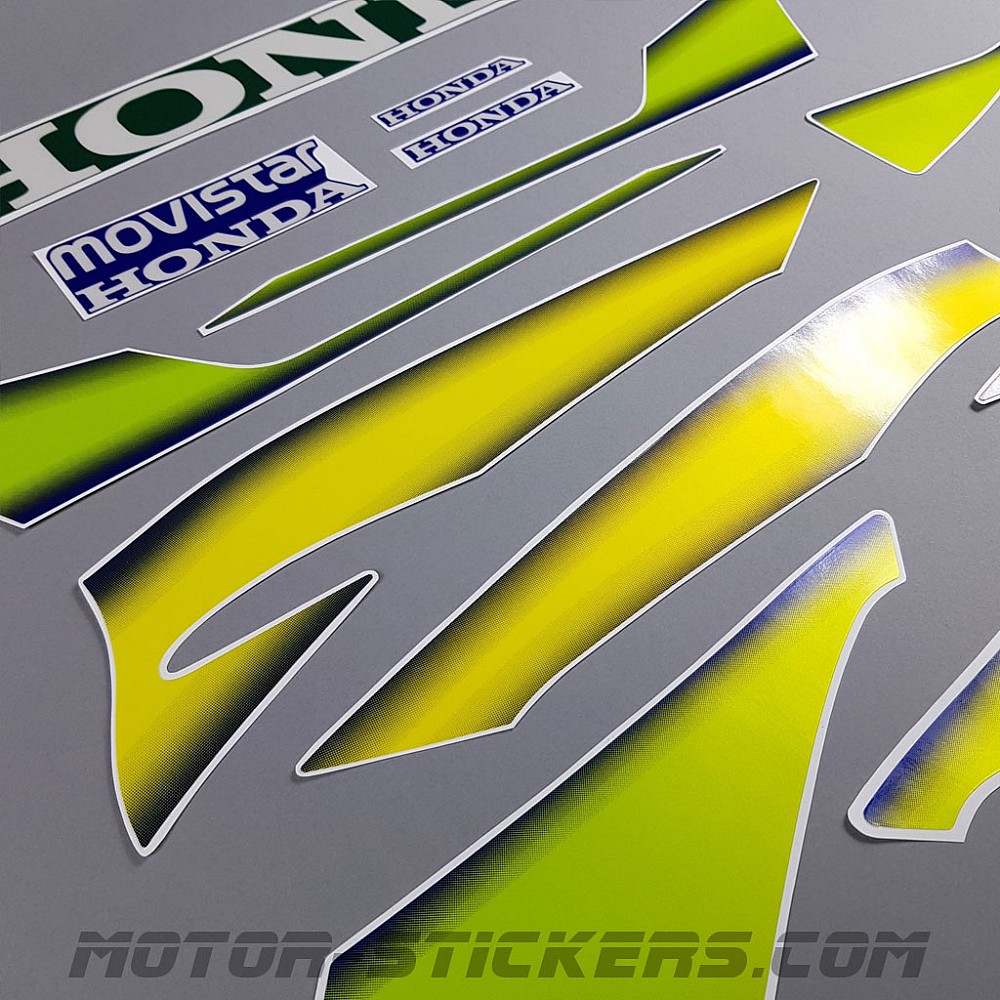 Honda CBR 600RR Movistar 2006 decals