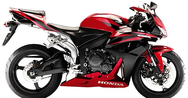 Honda CBR 600RR 2008 decals