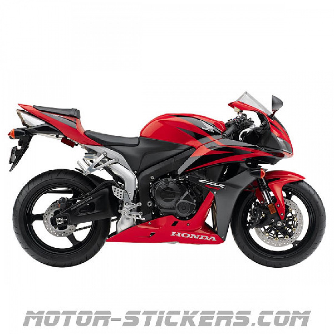 Honda CBR 600RR 2008 decals