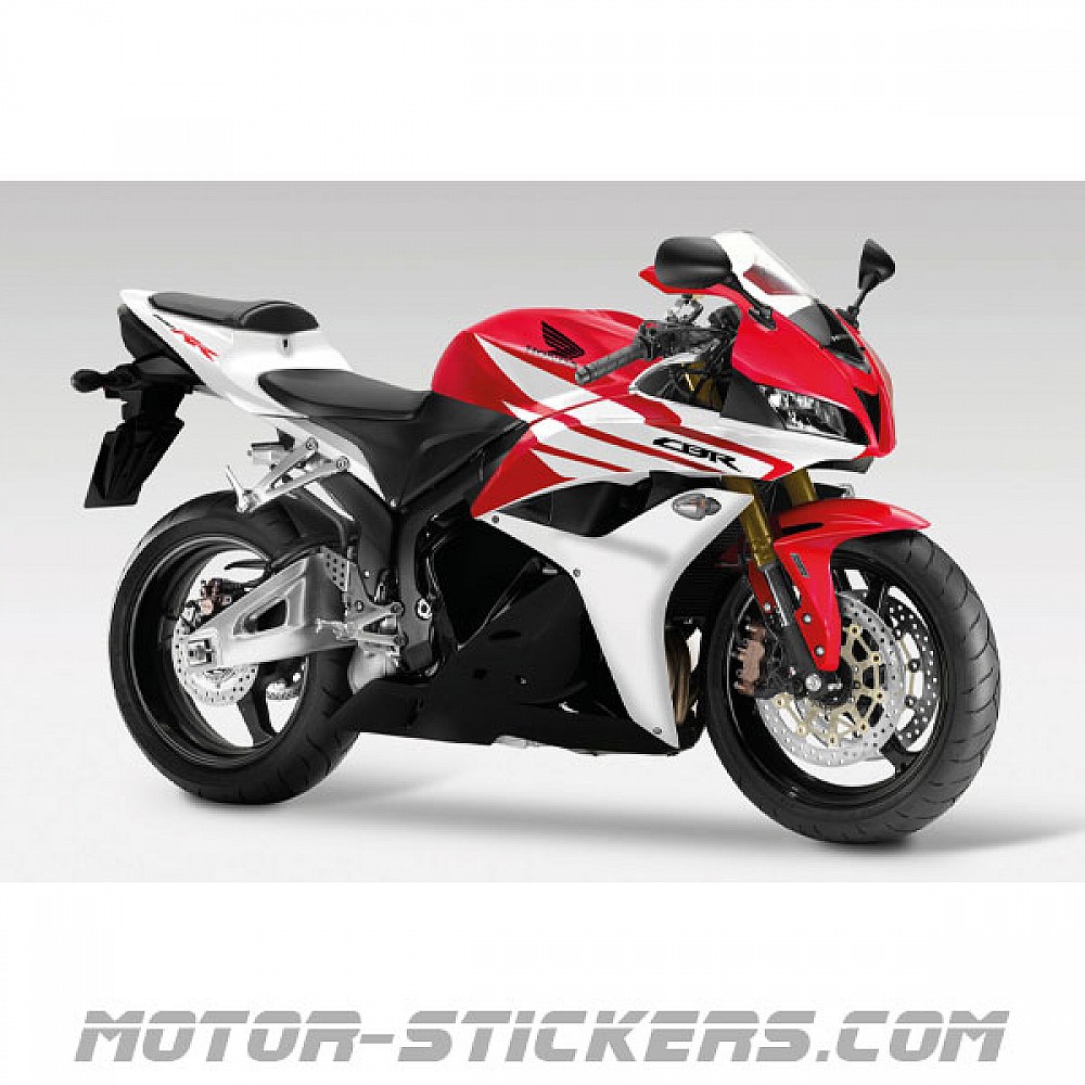 Honda CBR 600RR 2012 decals