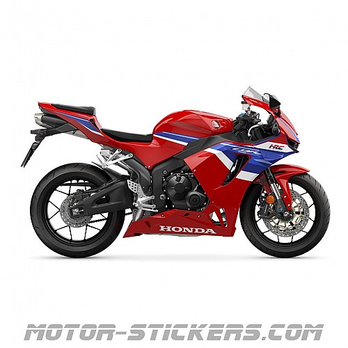 Honda CBR 600RR 2025 decals