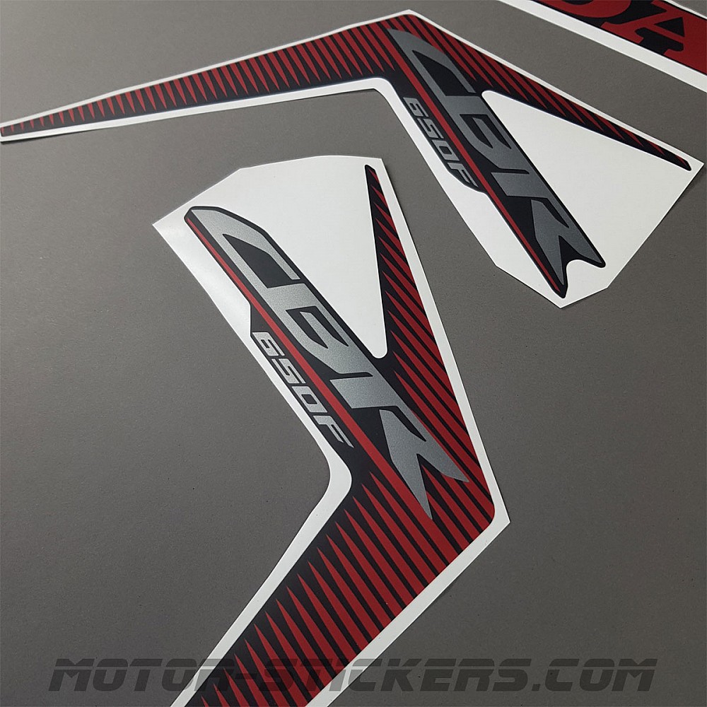 Honda CBR 650F 2017-2018 decals