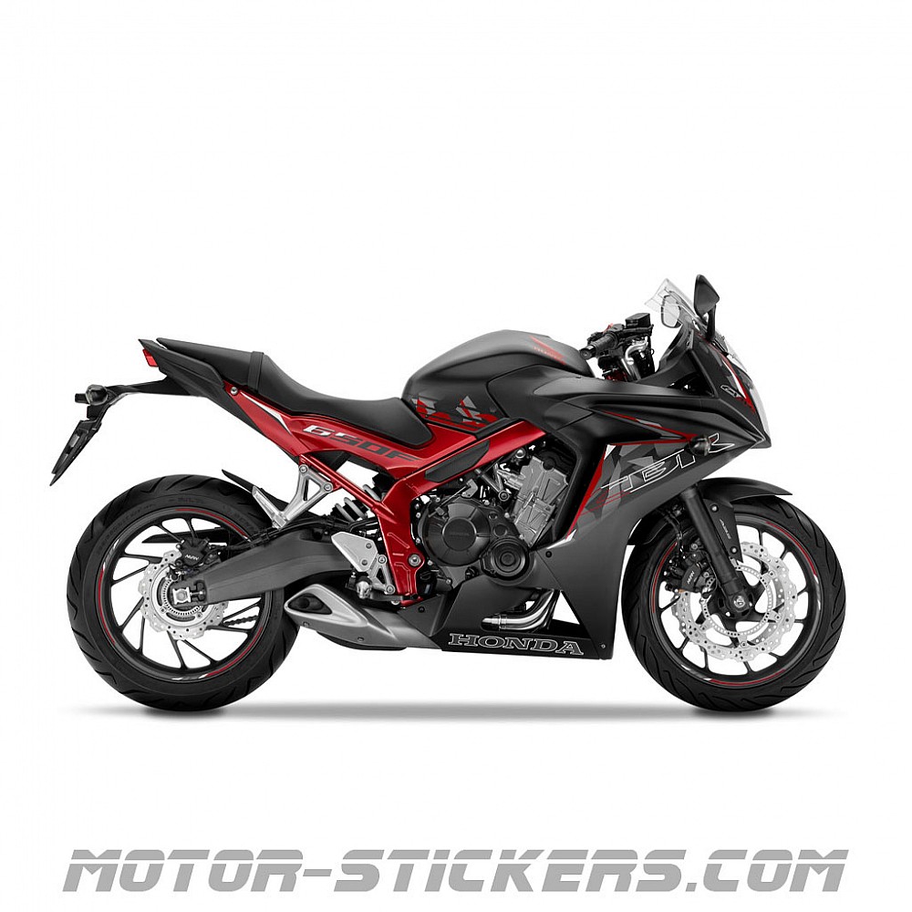 Honda CBR 650F 2016 decals