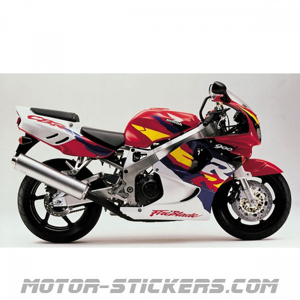 Honda CBR 900RR 1996 decals