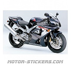 Honda CBR 929RR Fireblade 2001 decals