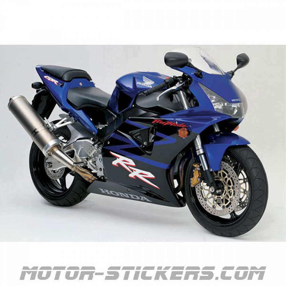 Honda CBR 954RR Fireblade 2003 decals