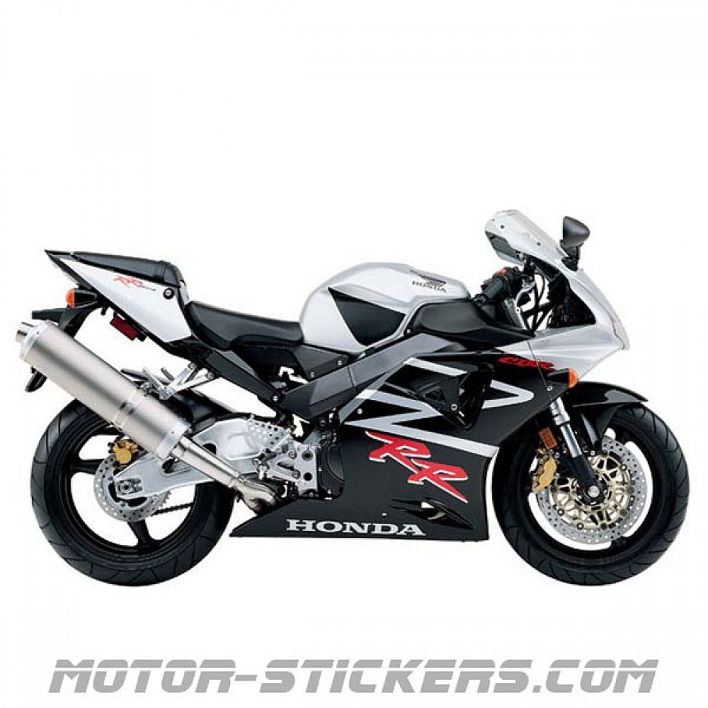 Honda CBR 954RR 2002 decals