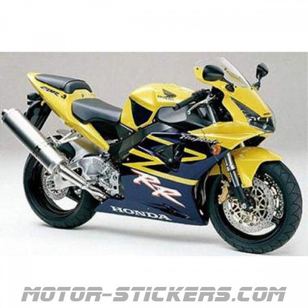 Honda CBR 954RR Fireblade 2002 decals