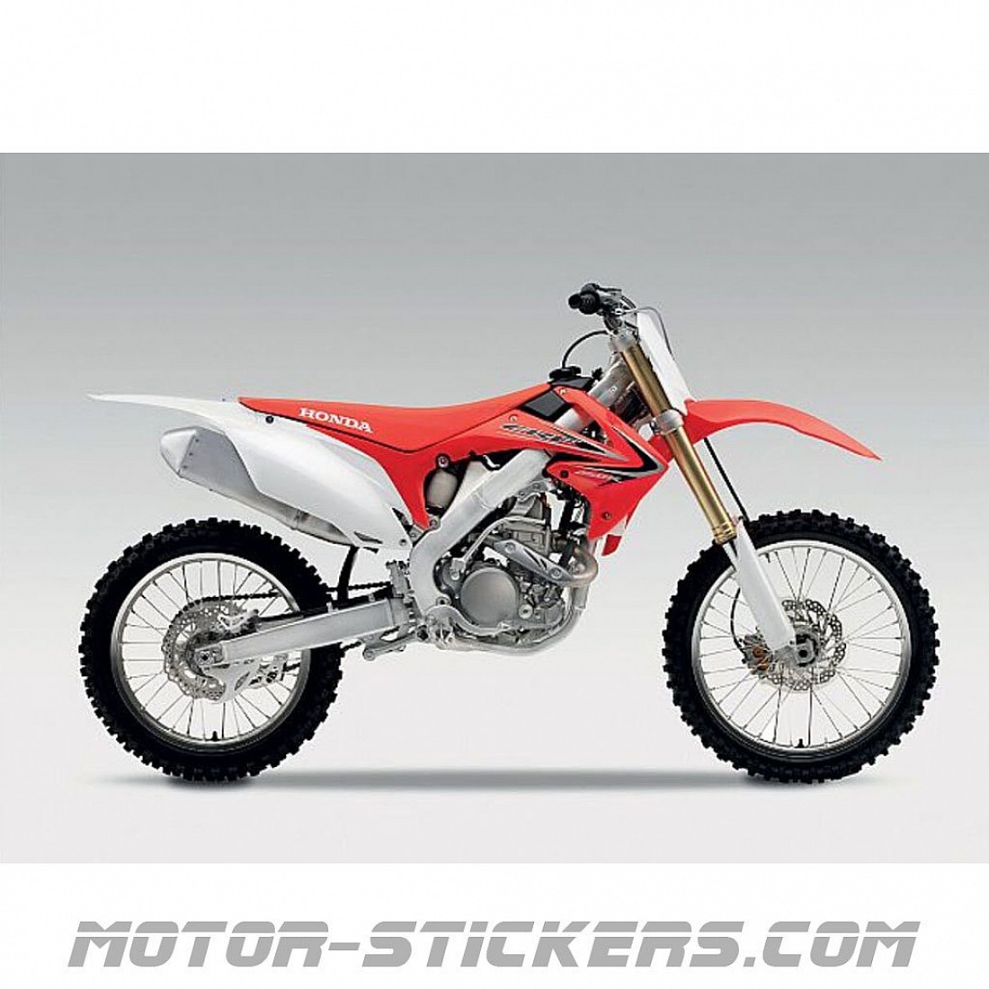 Honda CRF 250R 2012 decals