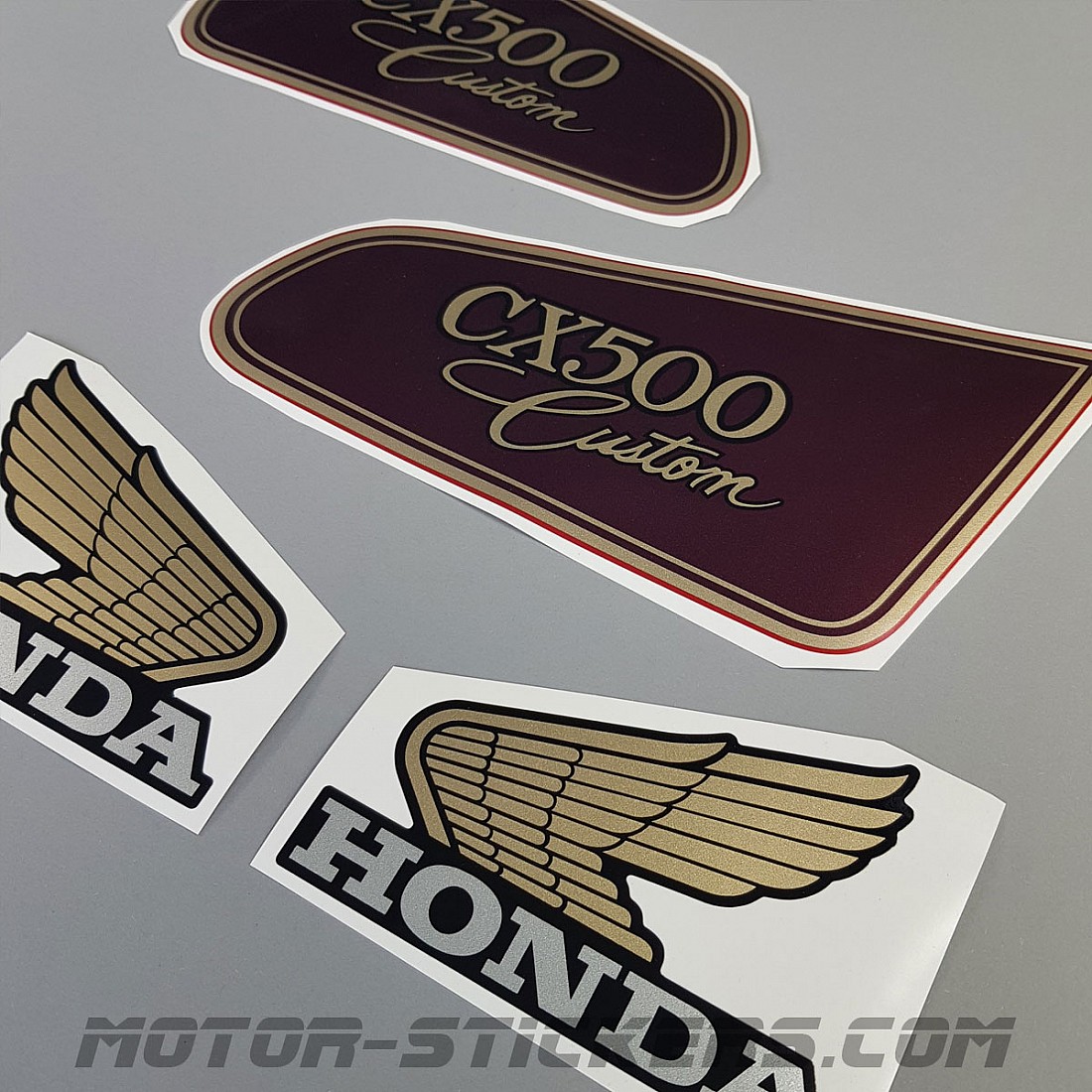 Honda CX 500 Custom 1982 decals