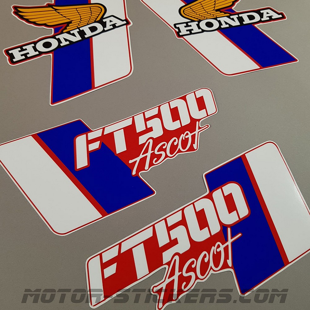 Honda FT 500 1983 decals
