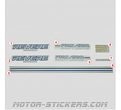Honda NTV 600 Revere '88-1992 stickers