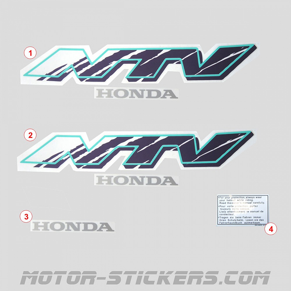 Honda NTV 650 93-1997 decals