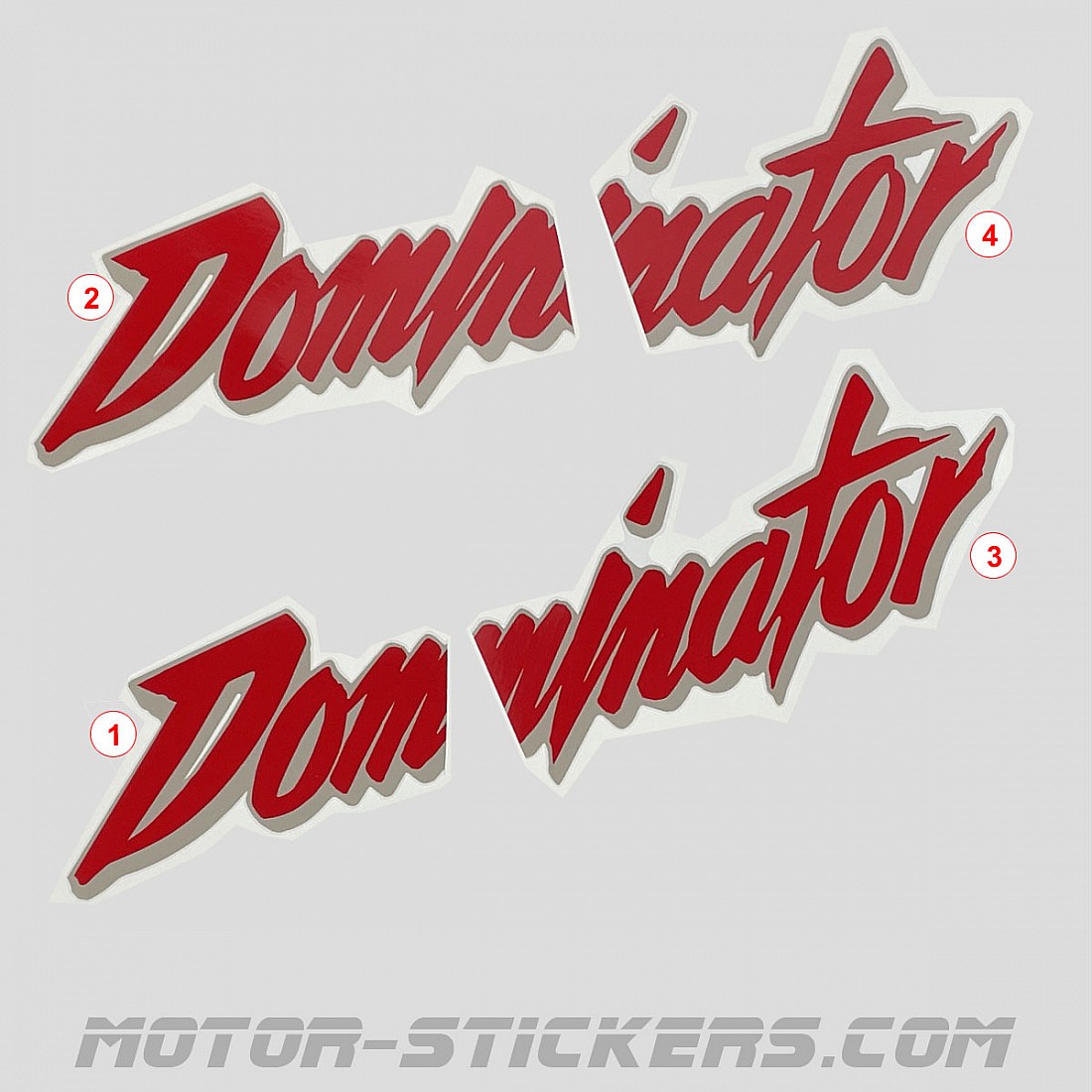 Honda NX 650 Dominator 1988-1989 decals