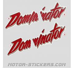 Honda NX 650 Dominator 1988-1989 decals
