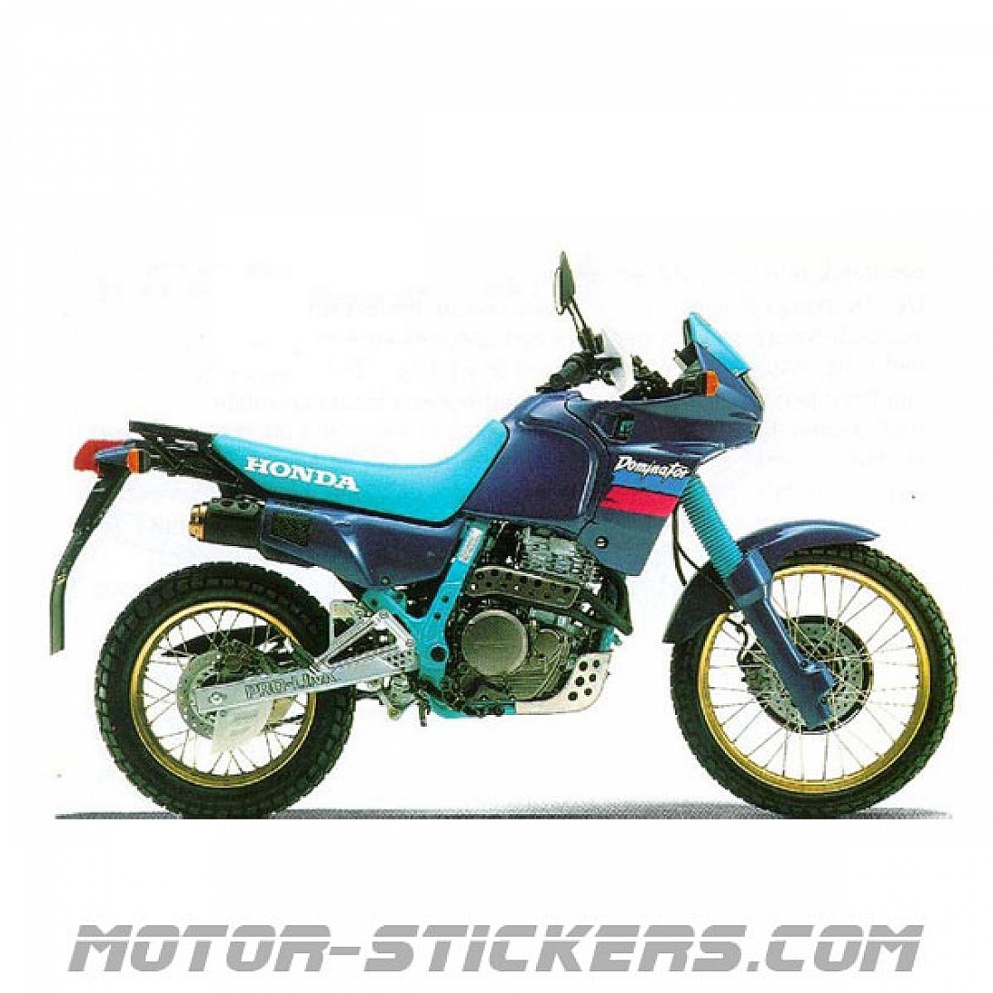 Honda NX 650 Dominator 1991 naklejki