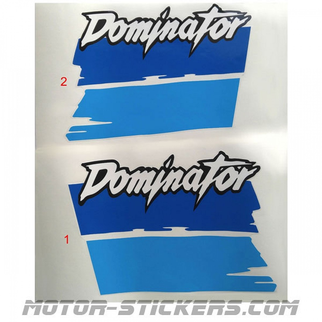 Honda NX 650 Dominator 1990 decals