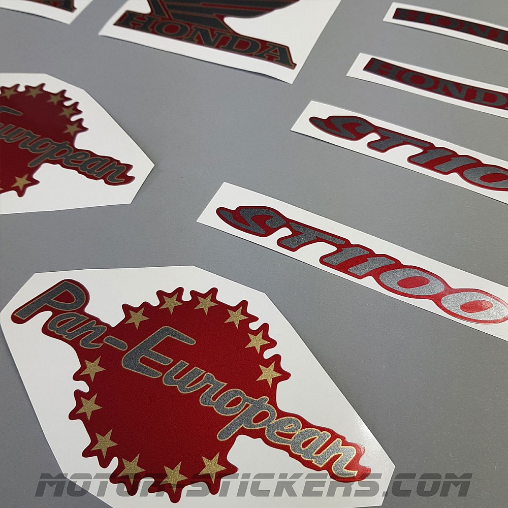 Honda ST 1100 Pan European 1990-1992 decals