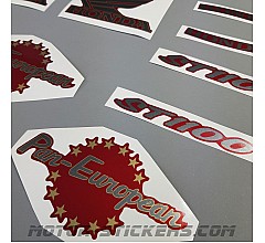 Honda ST 1100 Pan European 1990-1992 decals