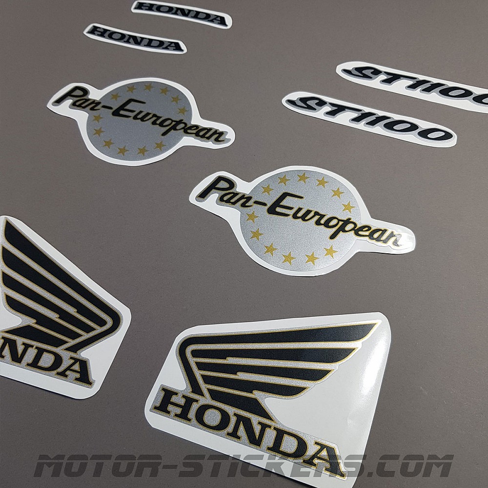 Honda ST 1100 Pan European 1990-1992 autocollants