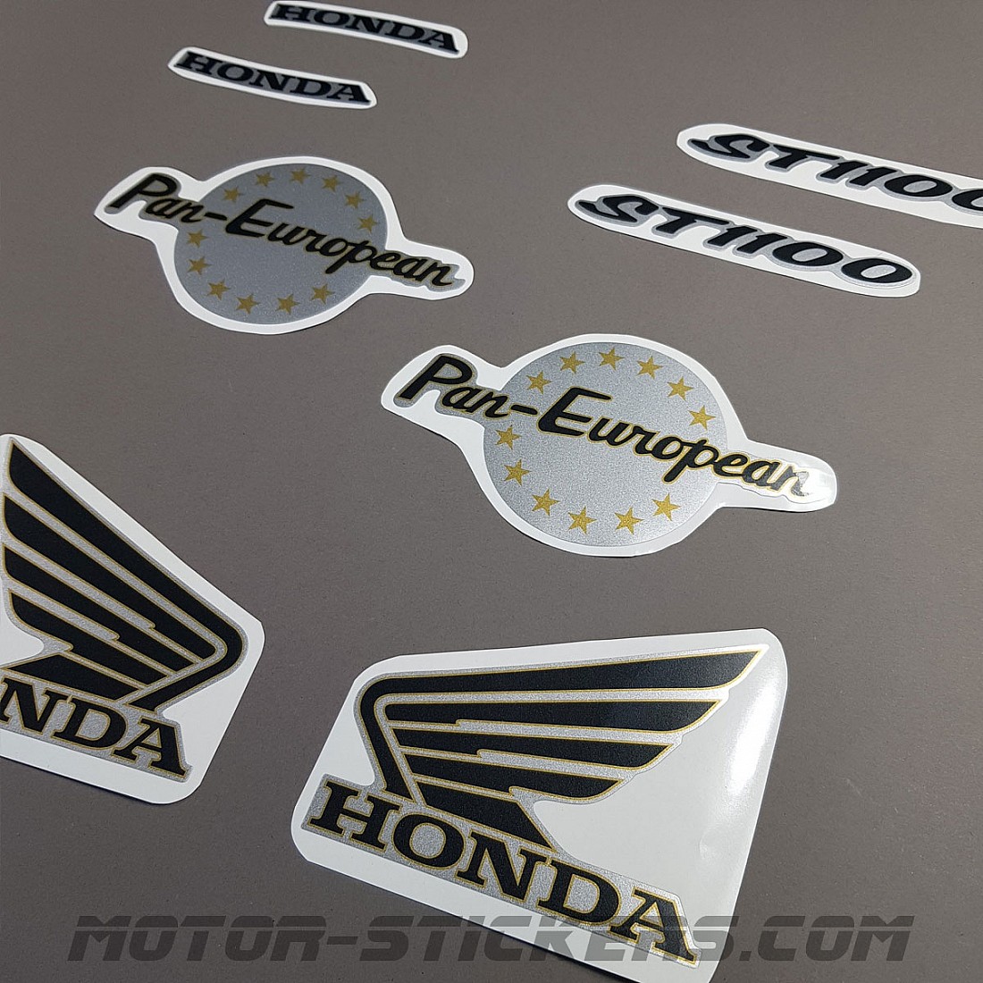 Honda ST 1100 Pan European 1990-1992 autocollants