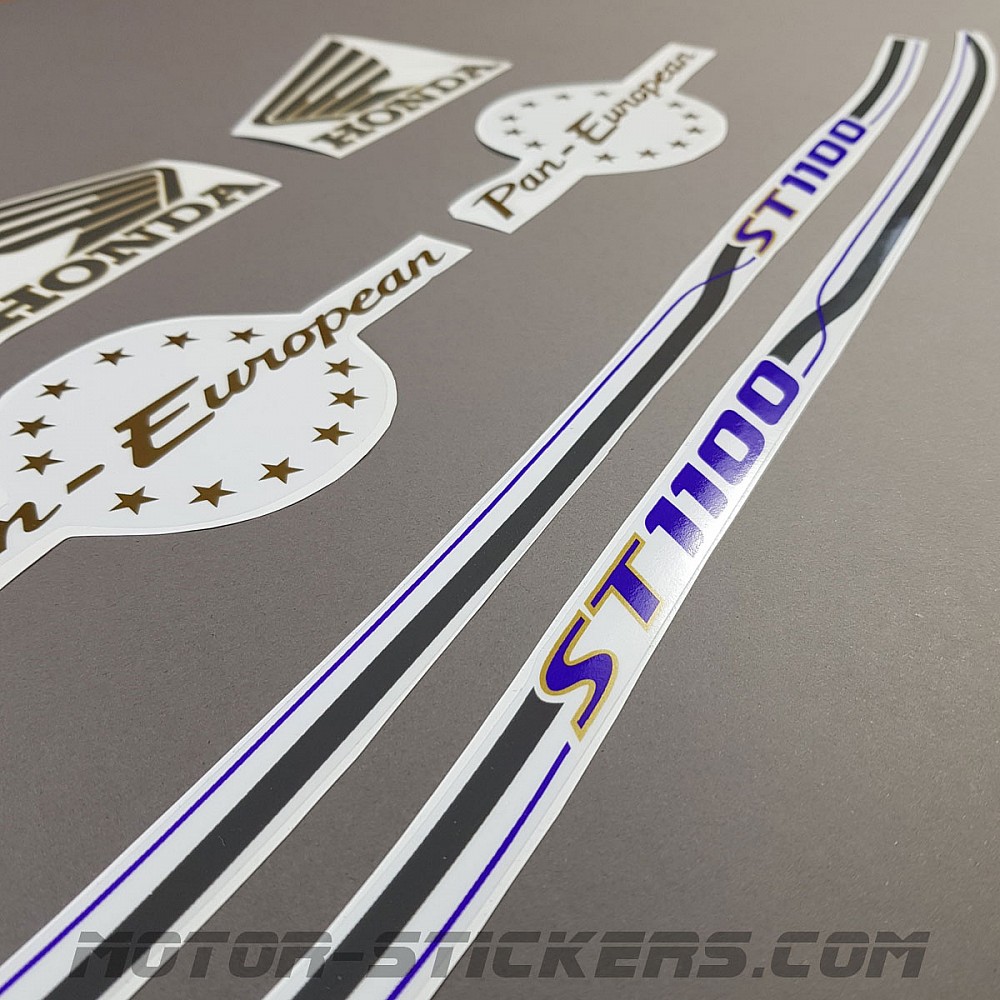 Honda ST 1100 Pan European 1993-1995 decals