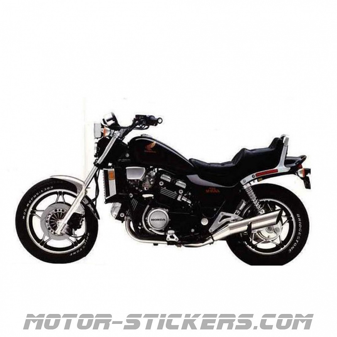 Honda VF 1100C V65 Magna 1986 decals