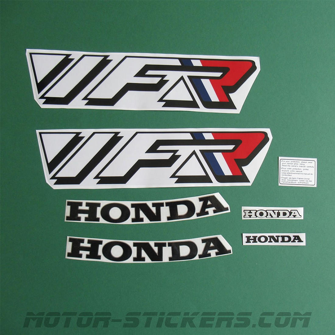 Honda VFR 750F 1990 decals