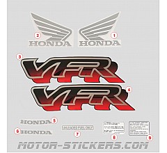 Honda VFR 750F 1994-1997 decals
